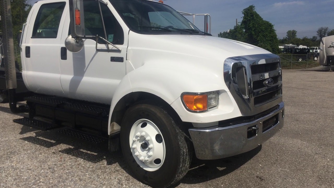 2006 Ford F650 Crew Cab, Cab and Chassis - YouTube