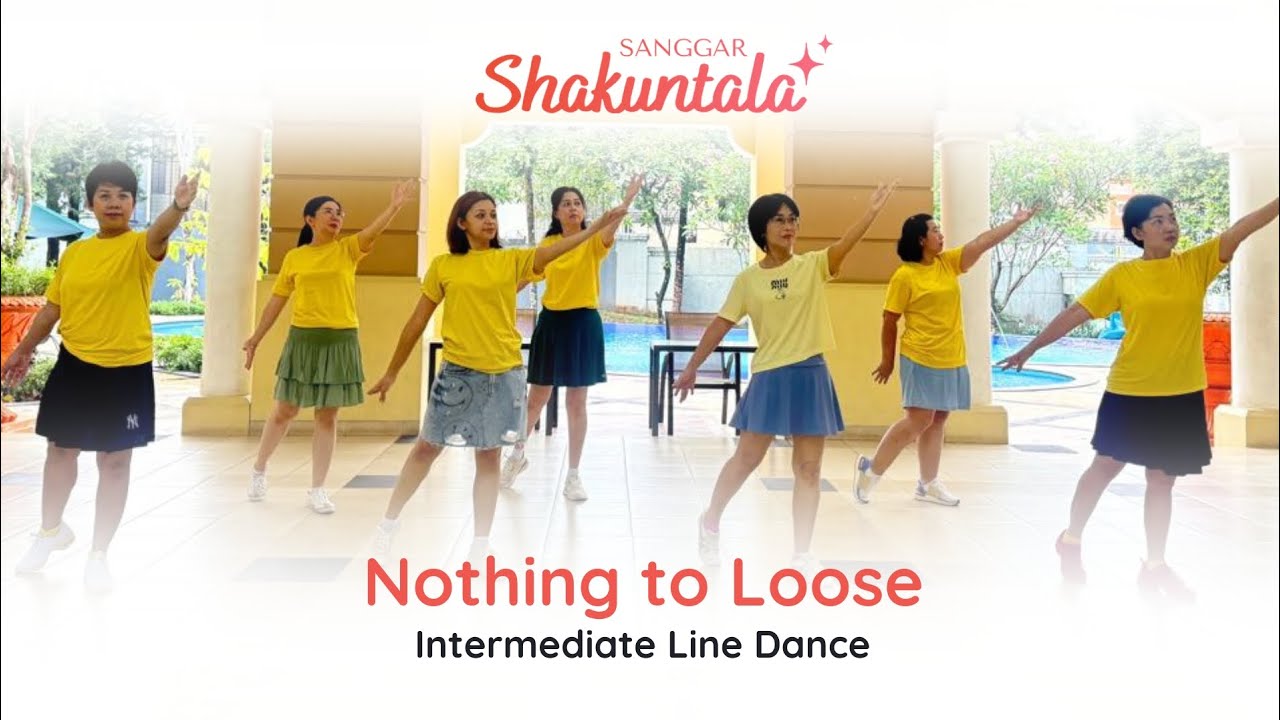 Nothing to Loose - Intermediate Line Dance - Beryl Class - YouTube