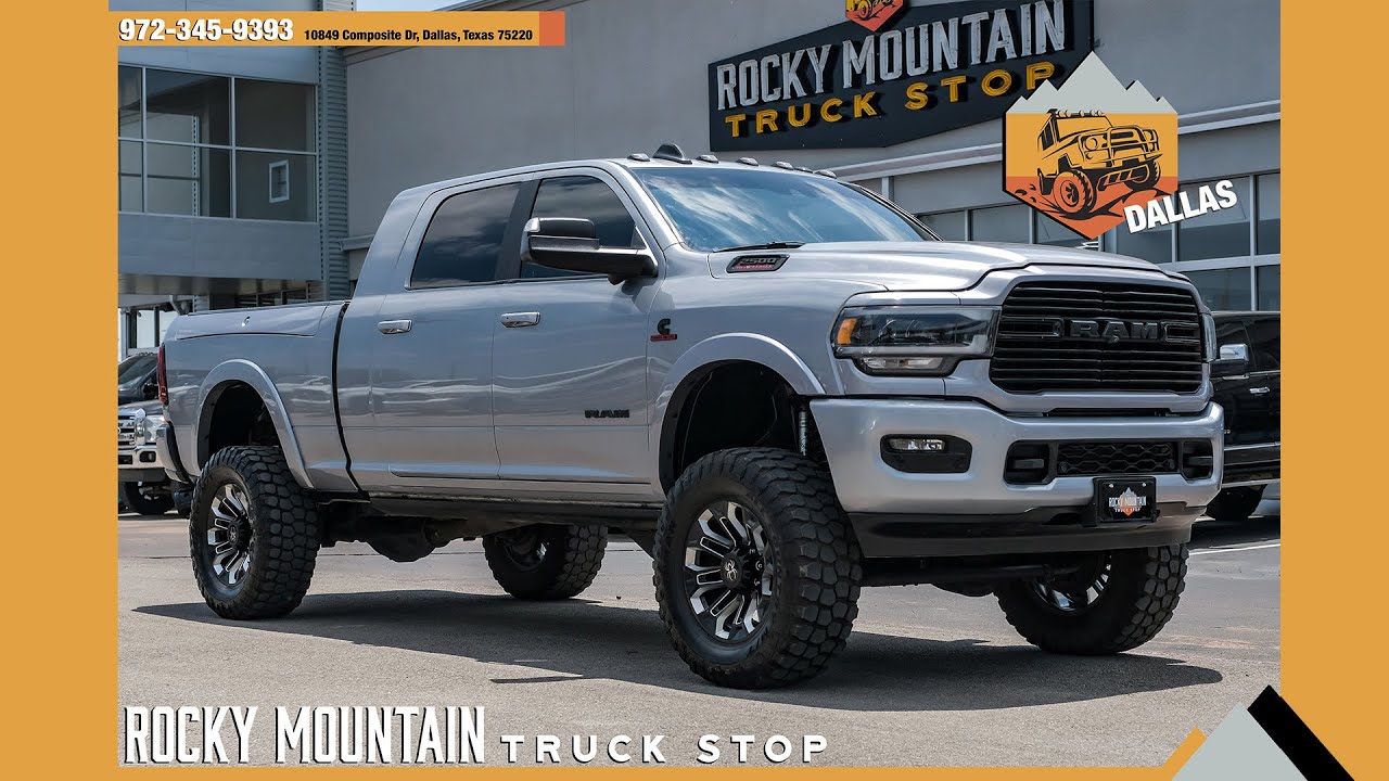 2020 Ram 2500 Laramie LEVEL 2 MEGA CAB 4X4 NIGHT ED / BIG SCREEN - YouTube