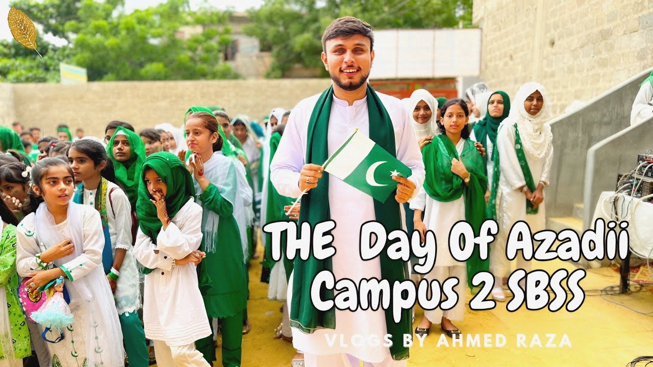 The Day Of Azadi | 14 August Celebration at Sbss Campus 1 | Study bridge Schooling System ️😍 ...