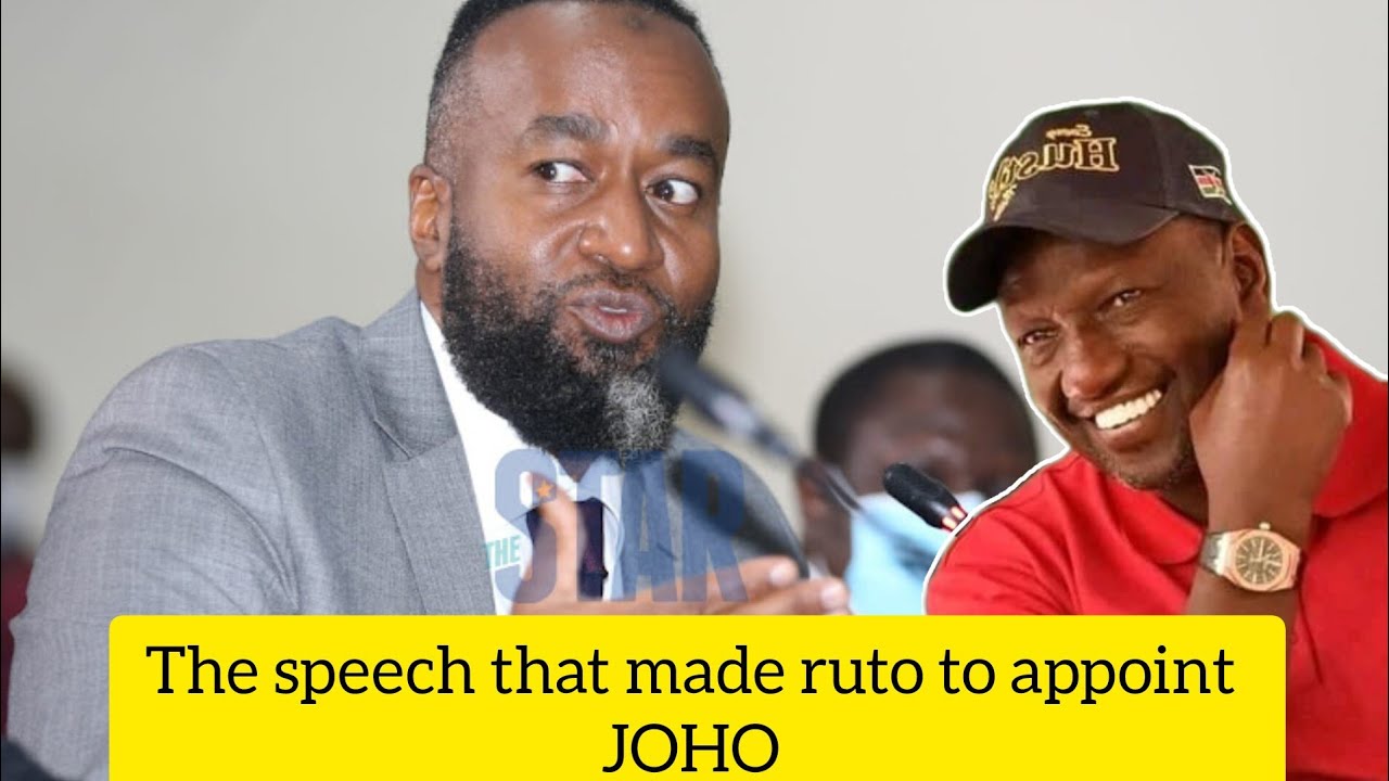 Hassan Ali Joho!!! as from today I exit ODM nimechoka? - YouTube