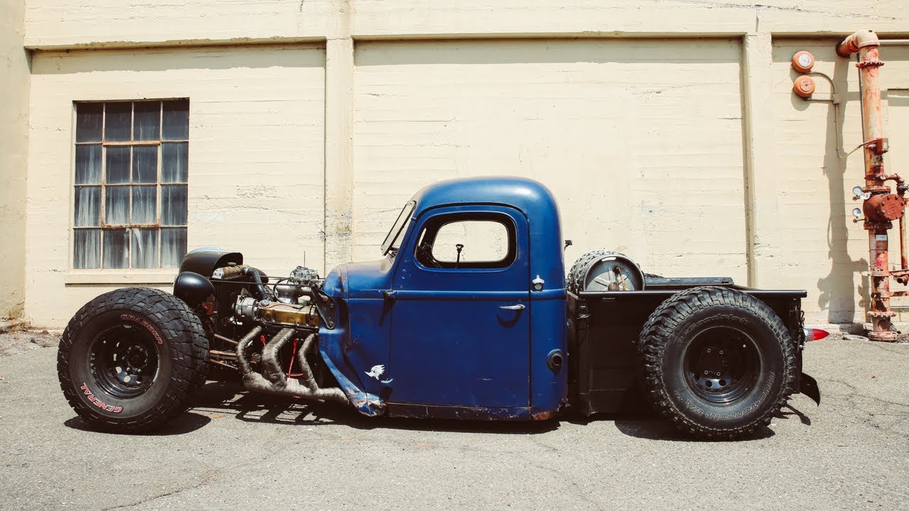Mike's 1946 International Rat Rod | Lnspltblvd - YouTube