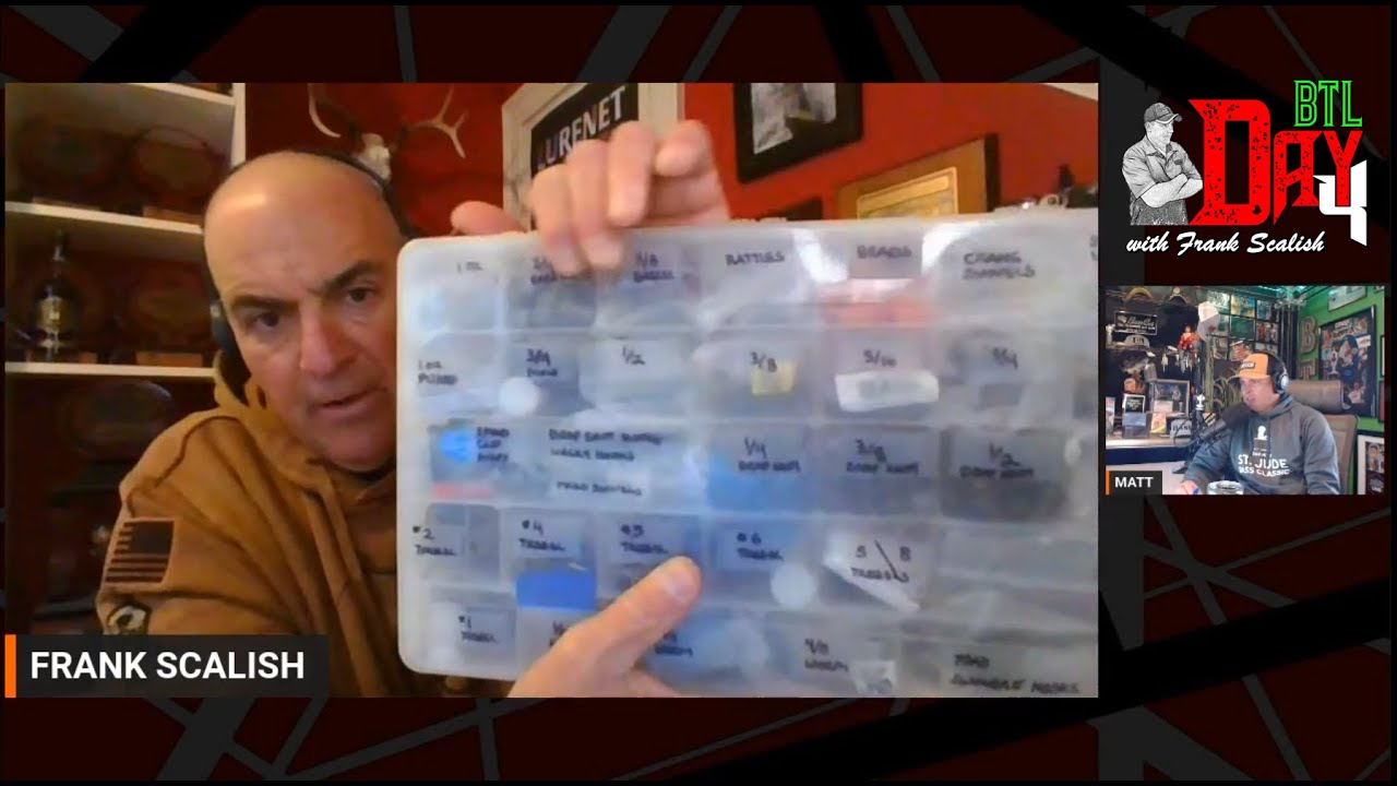 BTL - DAY 4 WITH FRANK SCALISH: THE TERMINAL TACKLE BOX - YouTube