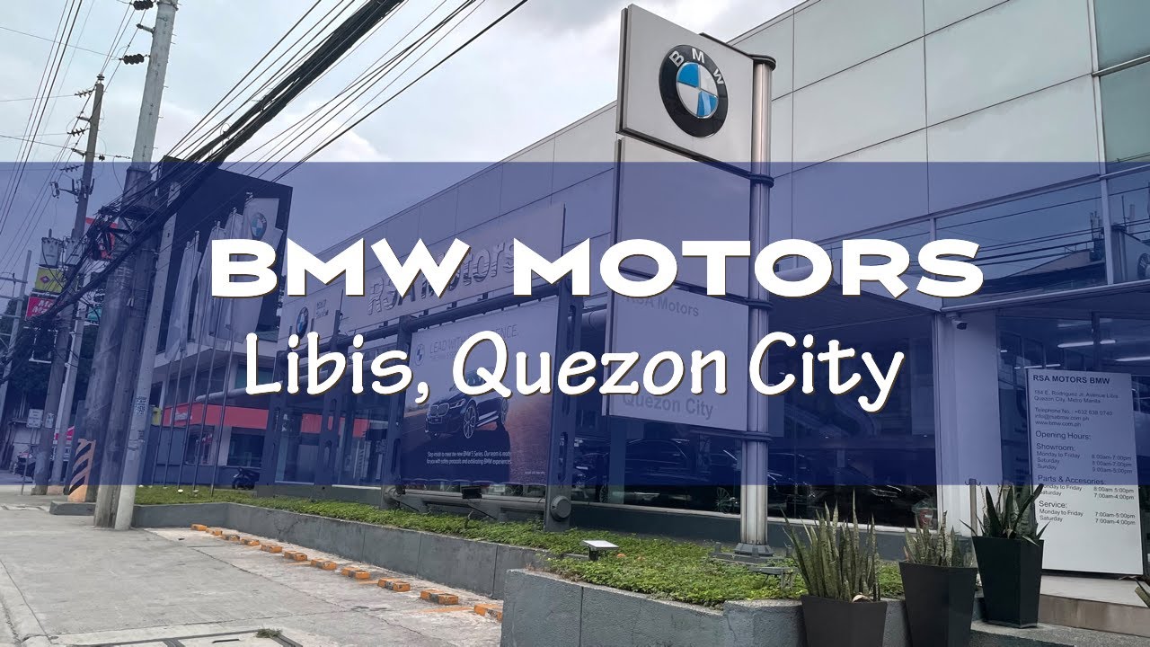 BMW in Libis, Quezon City || #bmw #bmwmotorrad #bmwphilippines - YouTube