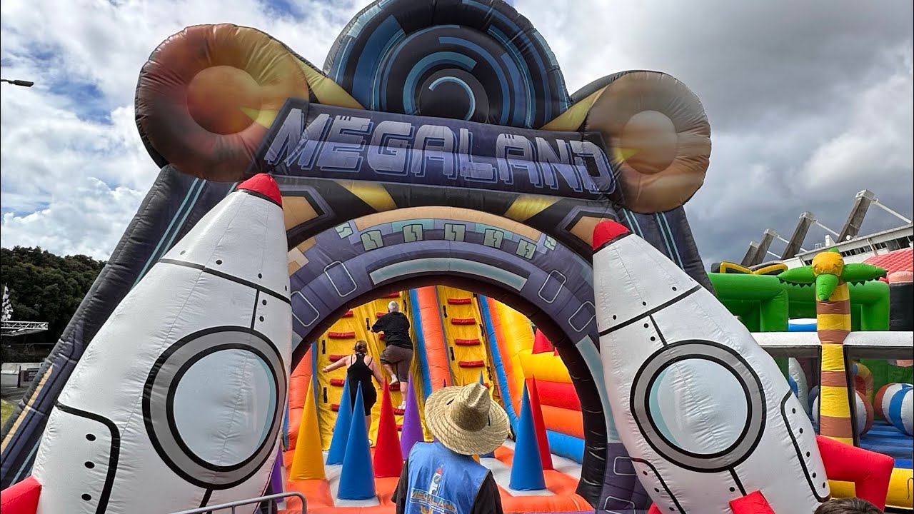 What’s inside Megaland, the largest Adult Inflatable Obstacle Coursesin ...
