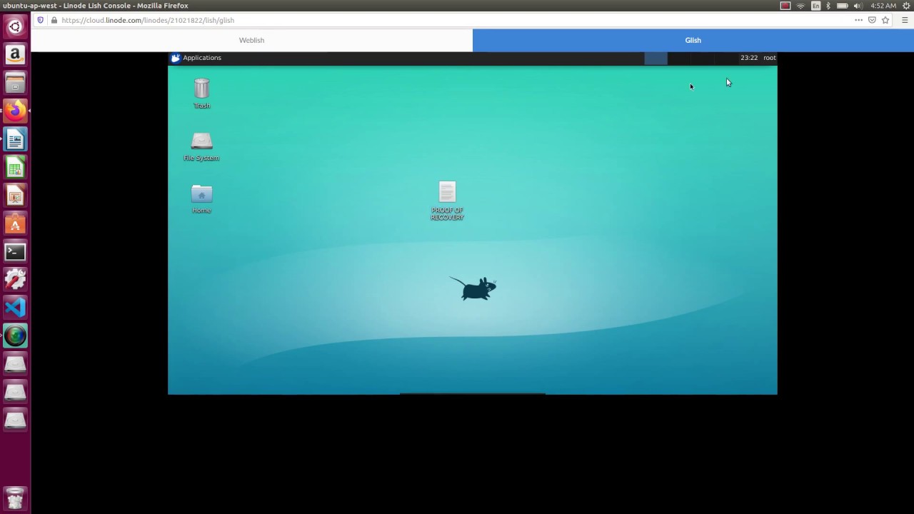 Linode Getting Started Gui Setup Backup And Restore Youtube