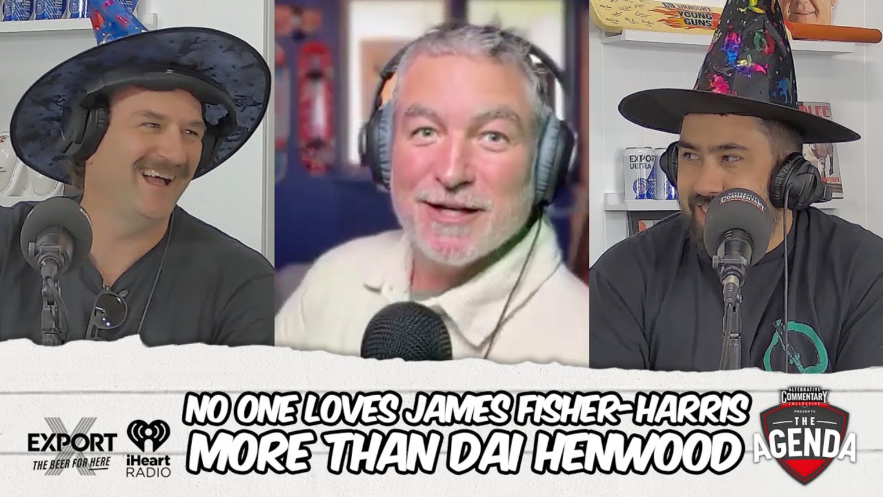 No one loves James Fisher-Harris more than Dai Henwood - YouTube