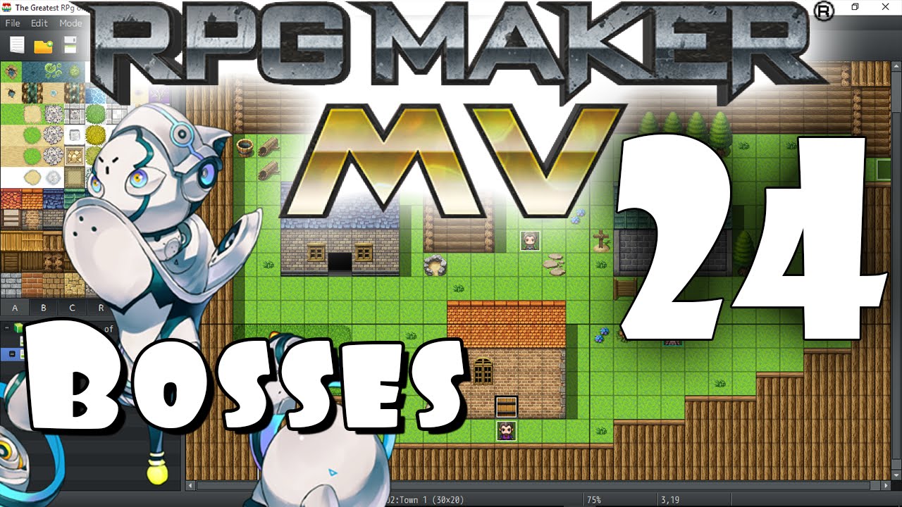 RPG Maker MV Tutorial #24 - Bosses - YouTube