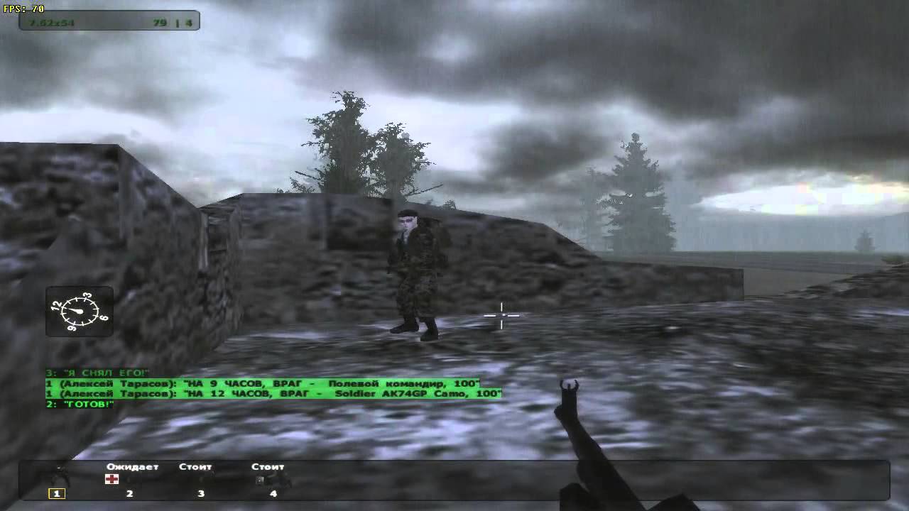 ARMA cold war assault/Operation Flashpoint 60 fps "Десантура" FOXmod #6 ...