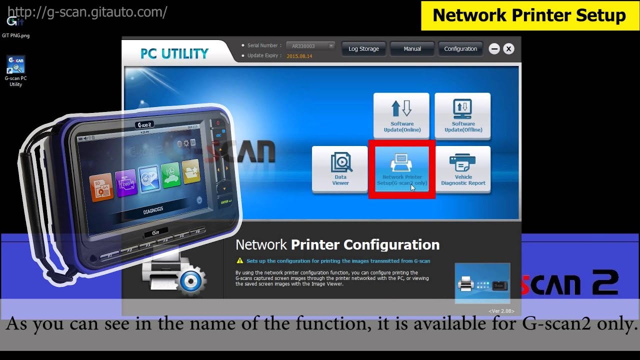 [G-scan] PC Utility - PART 2 - YouTube