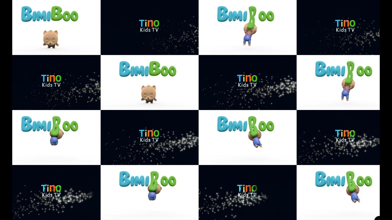 Bimi Boo and TinoKidsTV logo intro over million times - YouTube