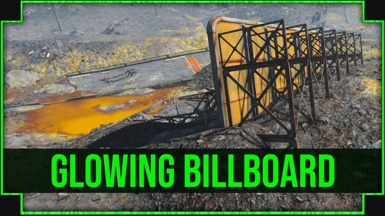 Fallout 4 Unmarked - A Dangerous Glowing Billboard | Ep. 410 - YouTube