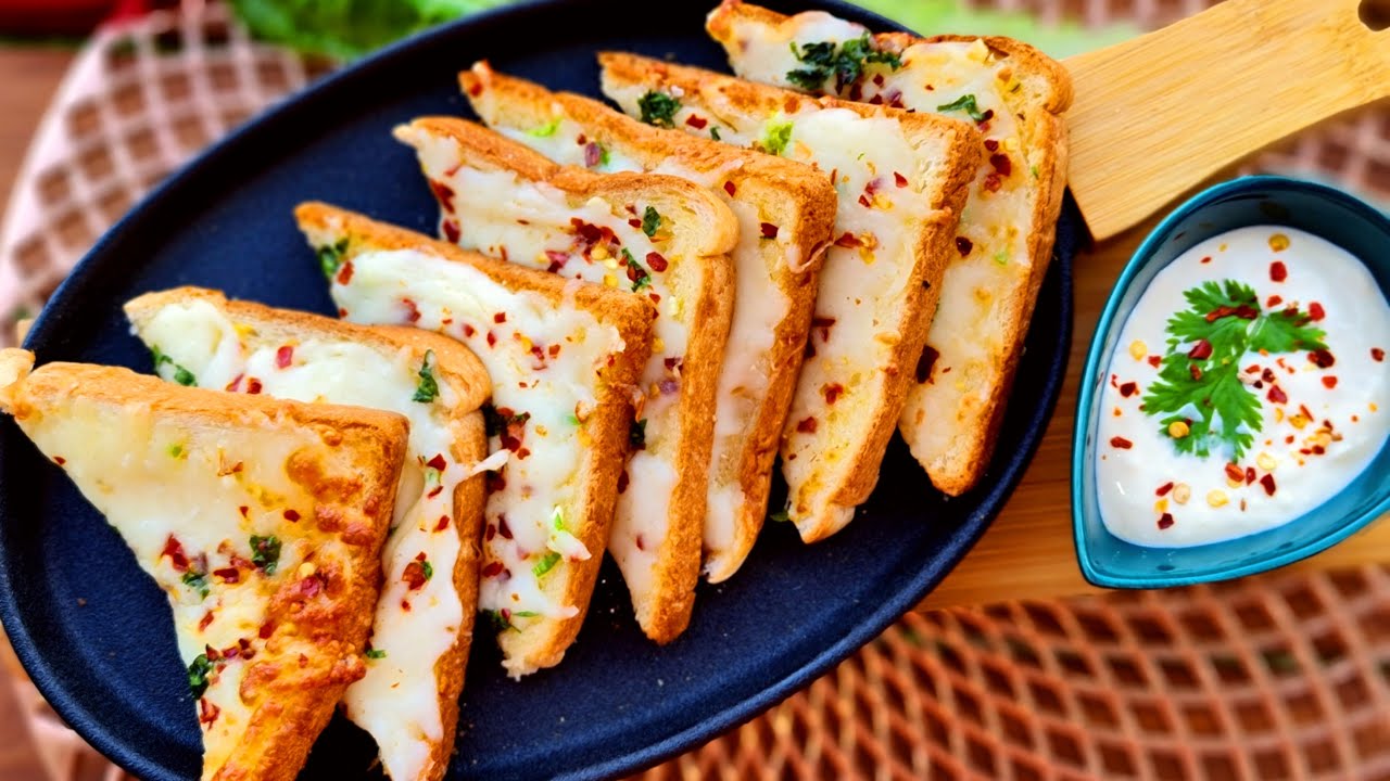 Chilli Cheese Toast Recipe By Jolly's Food Factory - YouTube