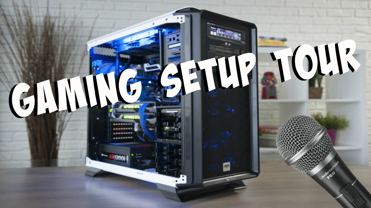 Normal Gaming Setup Tour Ep #1 - YouTube