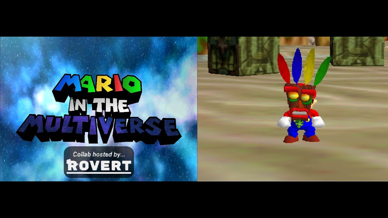 Mario in the Multiverse - Collab SM64 Mod - New N-Sanity Island ...