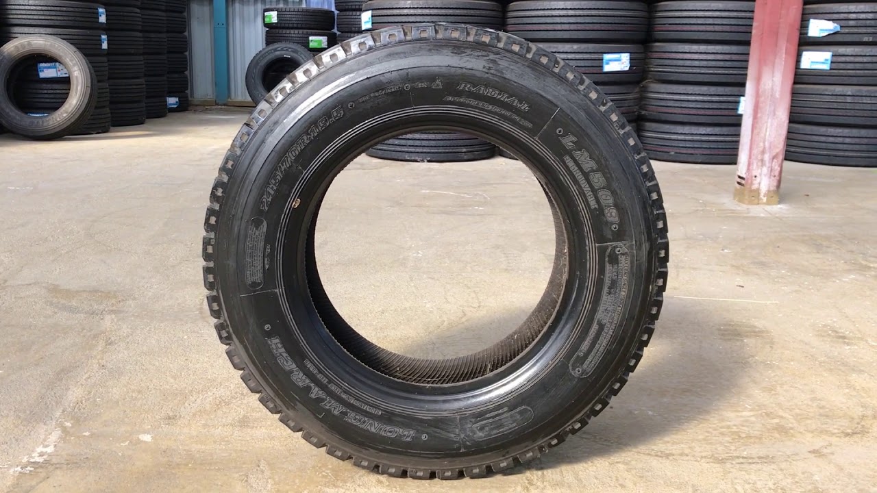 Longmarch 245/70R19.5 LM509 - YouTube
