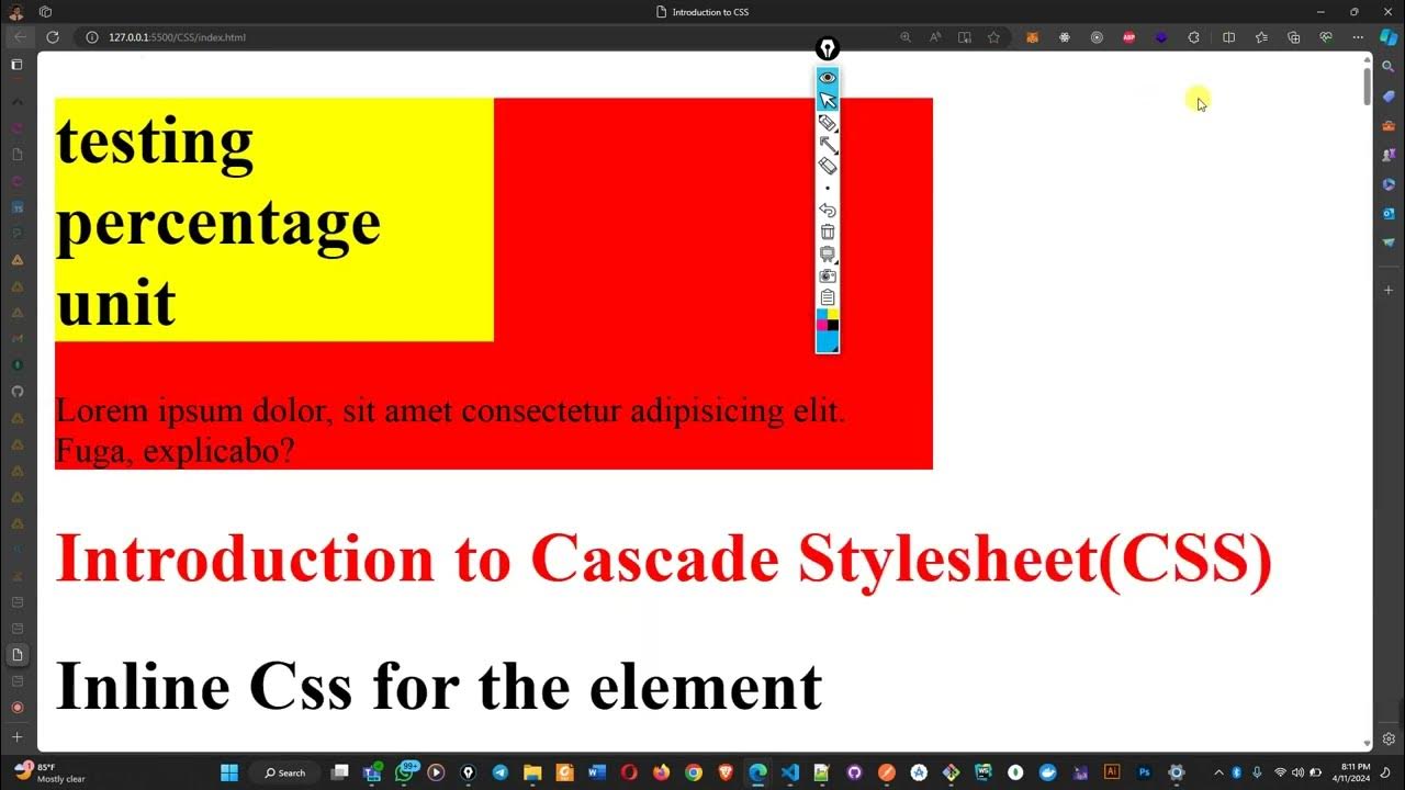 Mayovest Web Development Training: Introduction to CSS Measurement and Units 2/3 - YouTube
