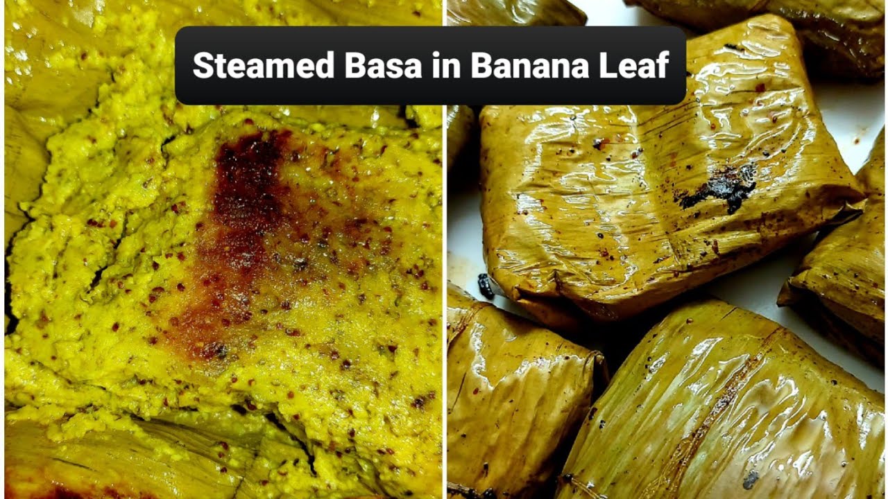 Steamed Basa Fish in Banana Leaf | Basa Macher Paturi |Authentic ...