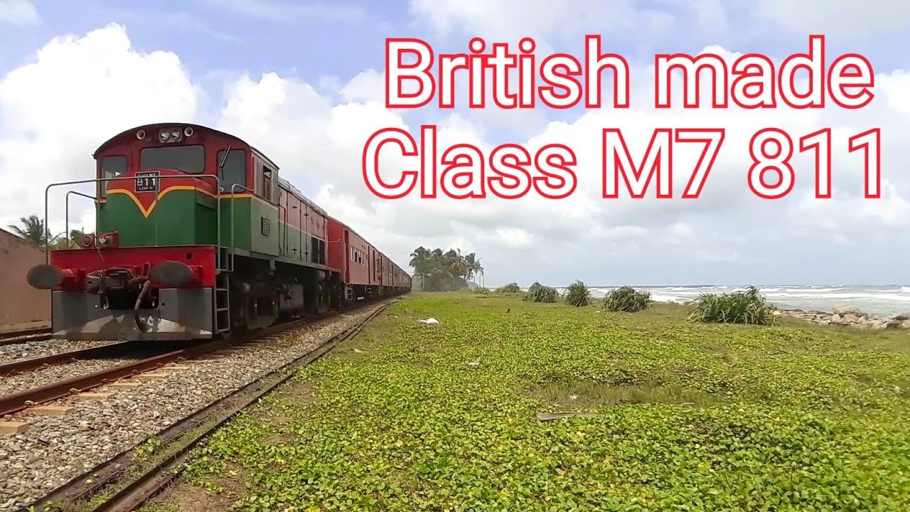 British made Class M7 - 811 is hauling Mixed Train - YouTube