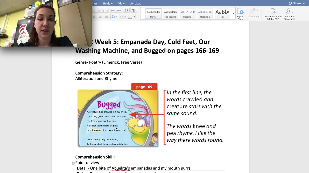 Unit 2 Week 5 Poems Grade 3 - YouTube