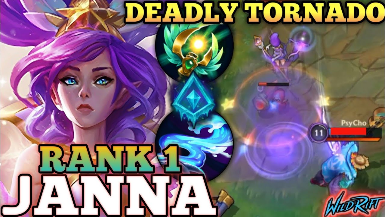 JANNA BEST META BUILD! ANNOYING UNLI HEAL & BARRIER - TOP 1 GLOBAL ...