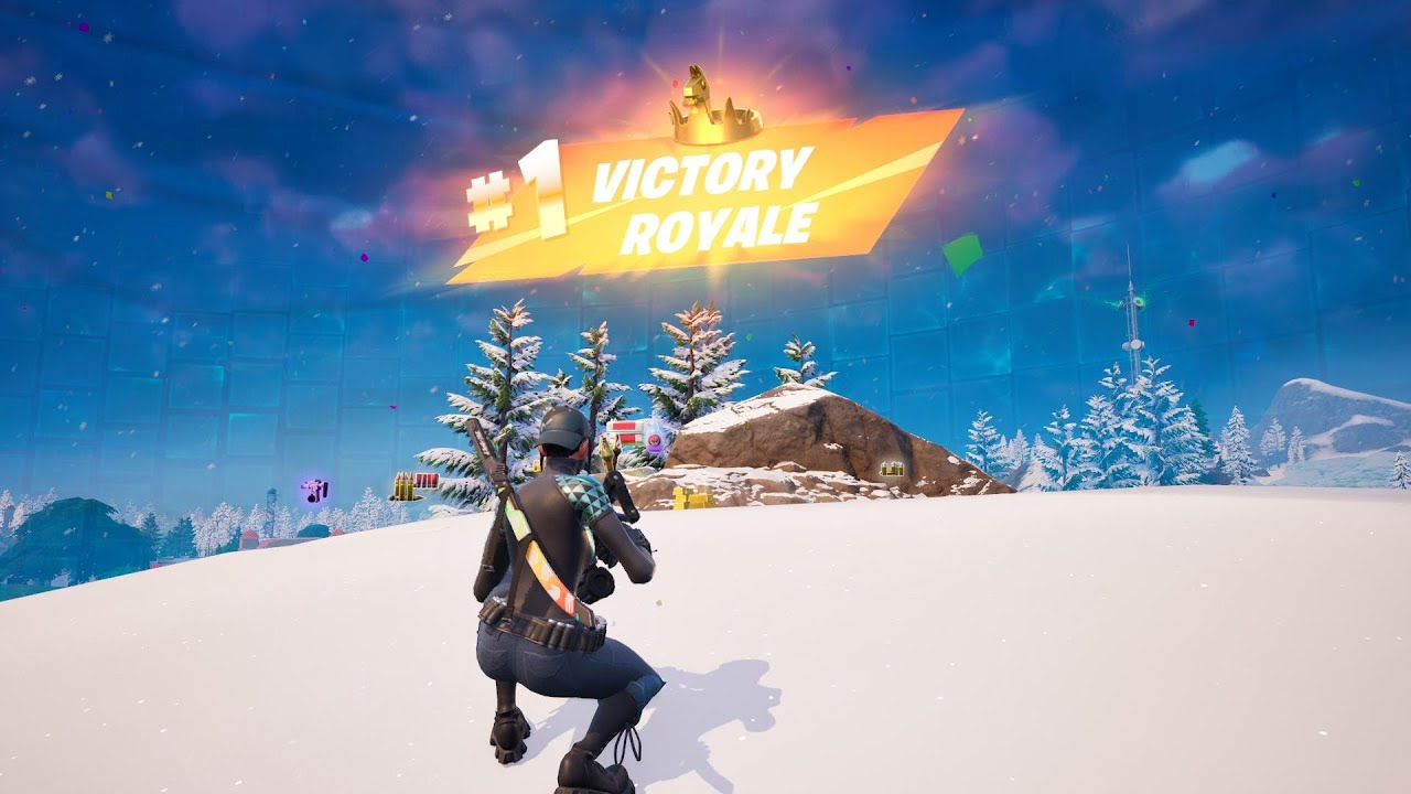 My first Victory Royale solo!!!! - YouTube