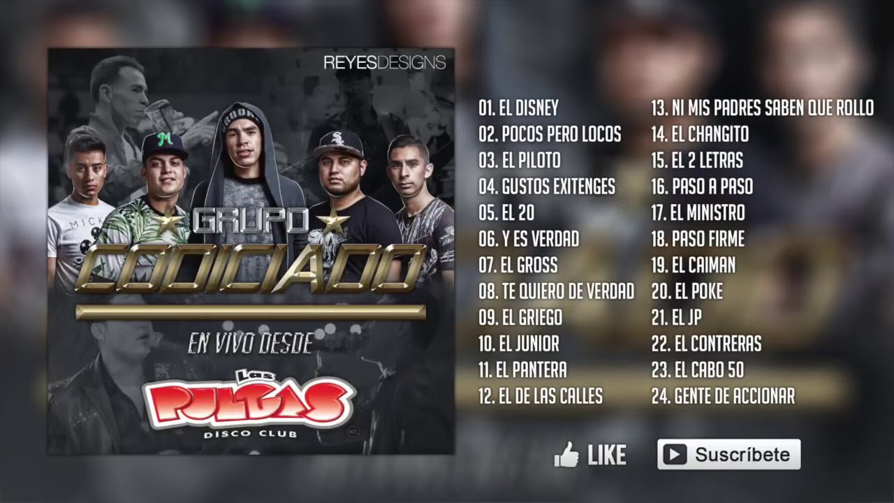Grupo Codiciado - En Vivo Desde Las Pulgas (Disco Completo) (2017 ...