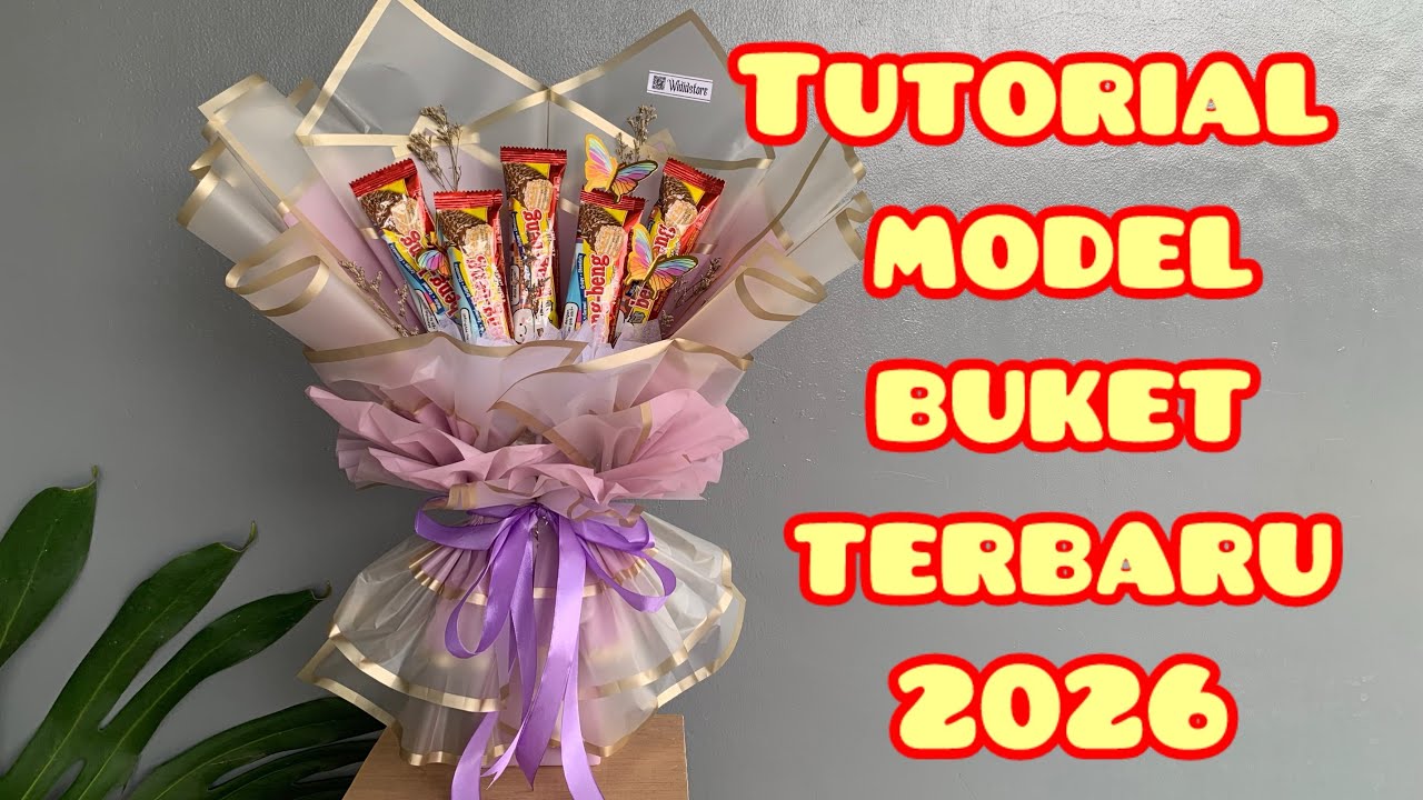 TUTORIAL BUKET MODEL KIPAS | Model Terbaru - YouTube