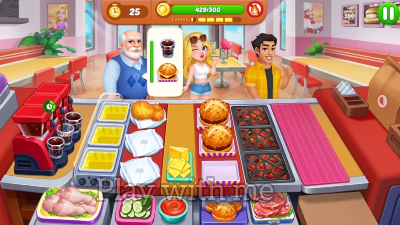CRAZY COOKING DINNER LEVEL 28 & 29 || EPISODE 16 || GAMEPLAY - YouTube
