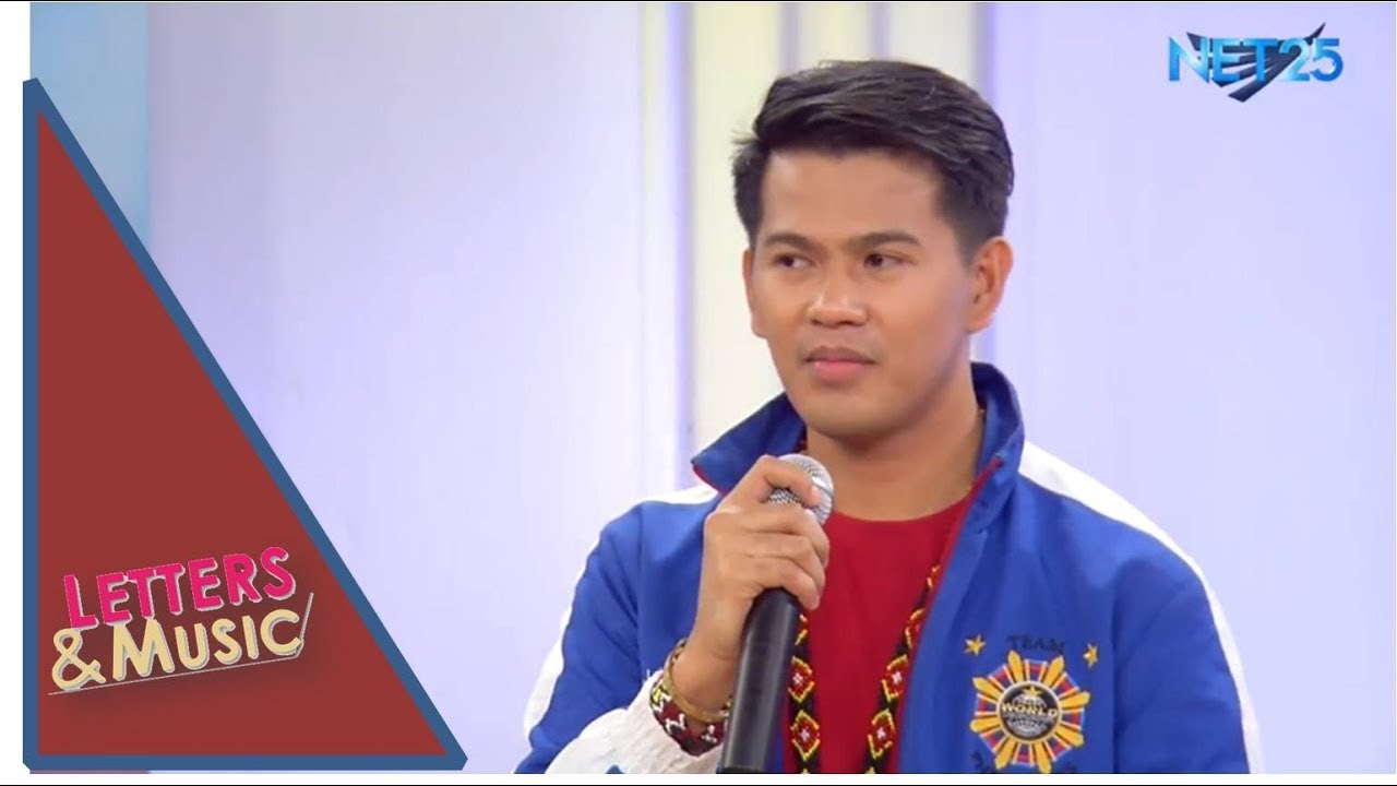 Aljun Cayawan shares stories in his music journey (NET25 LETTERS AND ...