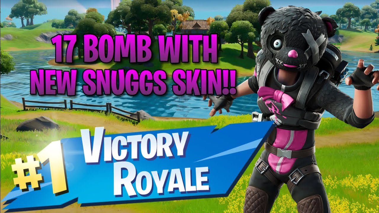 17 Elim Dub With Snuggs Skin?! Fortnite: Battle Royale Gameplay - YouTube