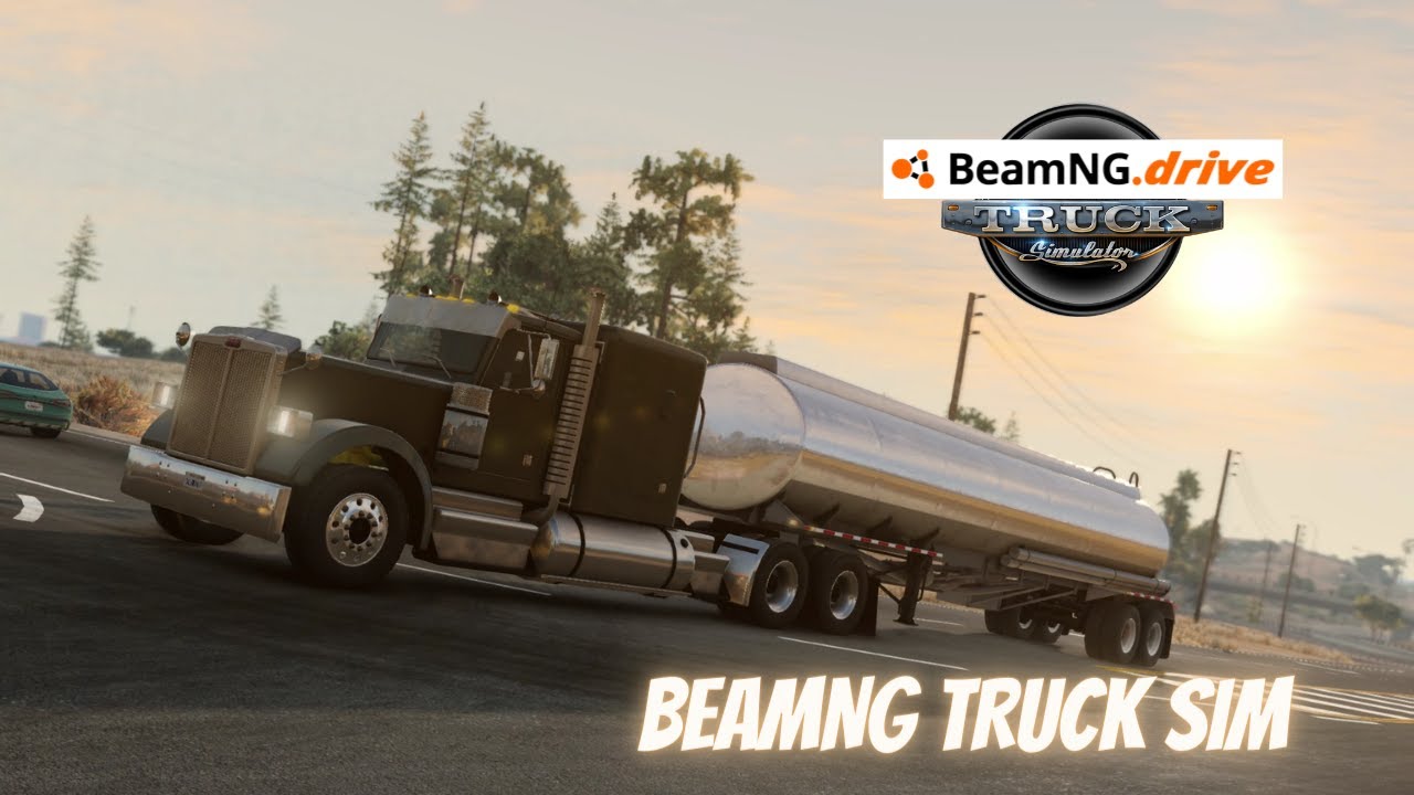 BeamNG Truck Simulator! - Beamng.drive - YouTube
