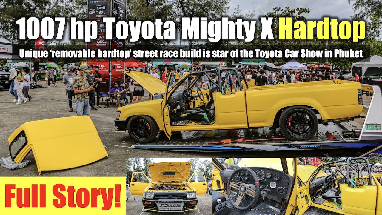Crazy 1,007 HP 2JZ Turbo Toyota Hilux Mighty X With Custom “Removable ...