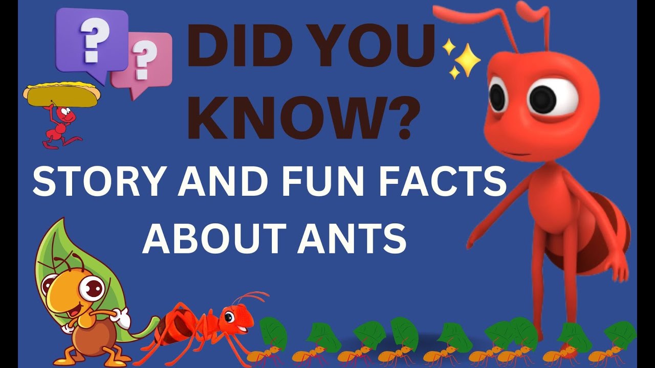 Story and Fun Facts about Ants|Story for kids|Moral story|Bird and Ant ...