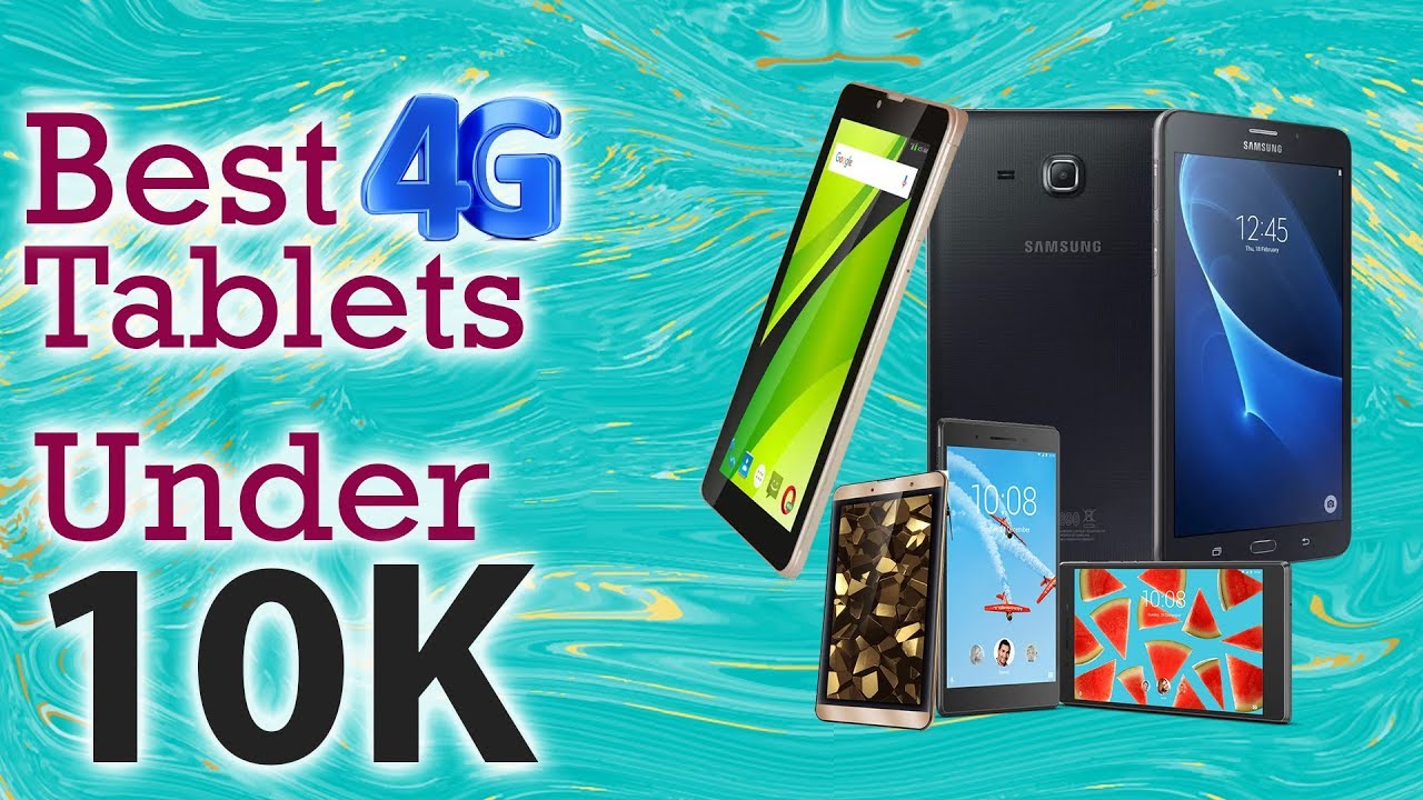 Best 4G Voice Calling Tablets in Android Under Rs 10000 in India - YouTube