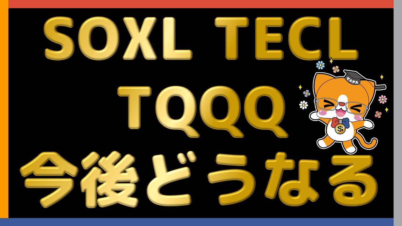 【爆上げ？】 SOXL TECL TQQQ 今後どうなる 【爆下げ？】 - YouTube