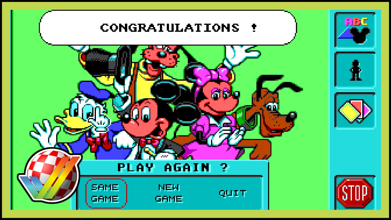 Amiga Longplay [169] Mickey's Memory Challenge - YouTube
