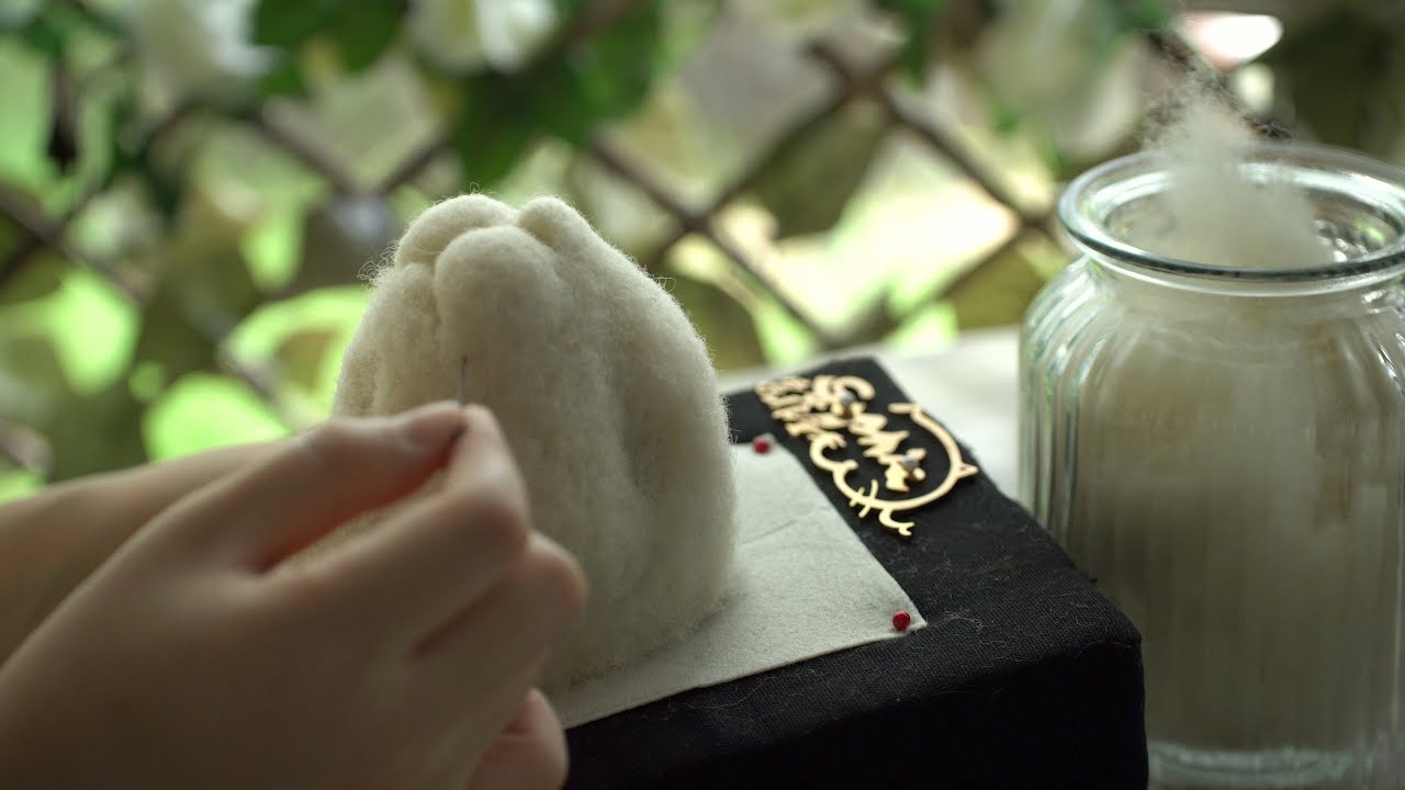 How to make a basic body model using wool【Sophie Wool】 - YouTube