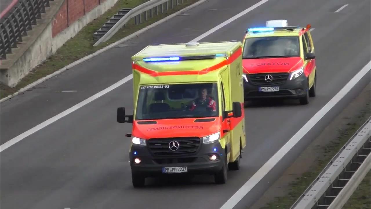 [Neuste NEF Generation] RTW+NEF Rettungsdienst Potsdam-Mittelmark - YouTube