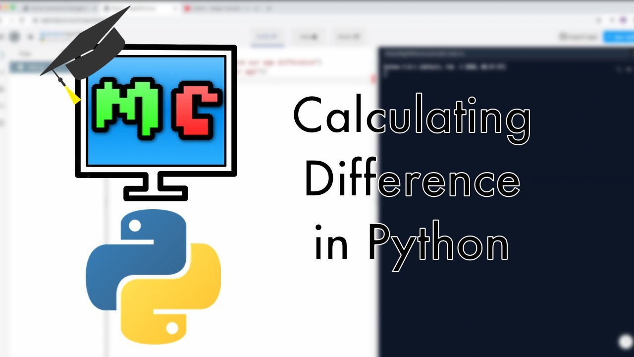 Calculating Age Difference In Python YouTube Calculating Age Difference In Python YouTube