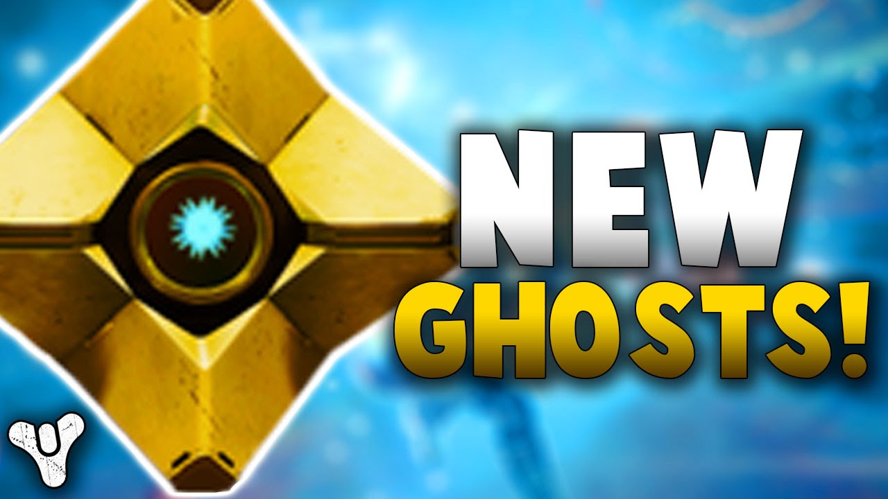 #Destiny: "NEW GHOST SHELLS!" Destiny The Taken King NEW GHOSTS! (The ...