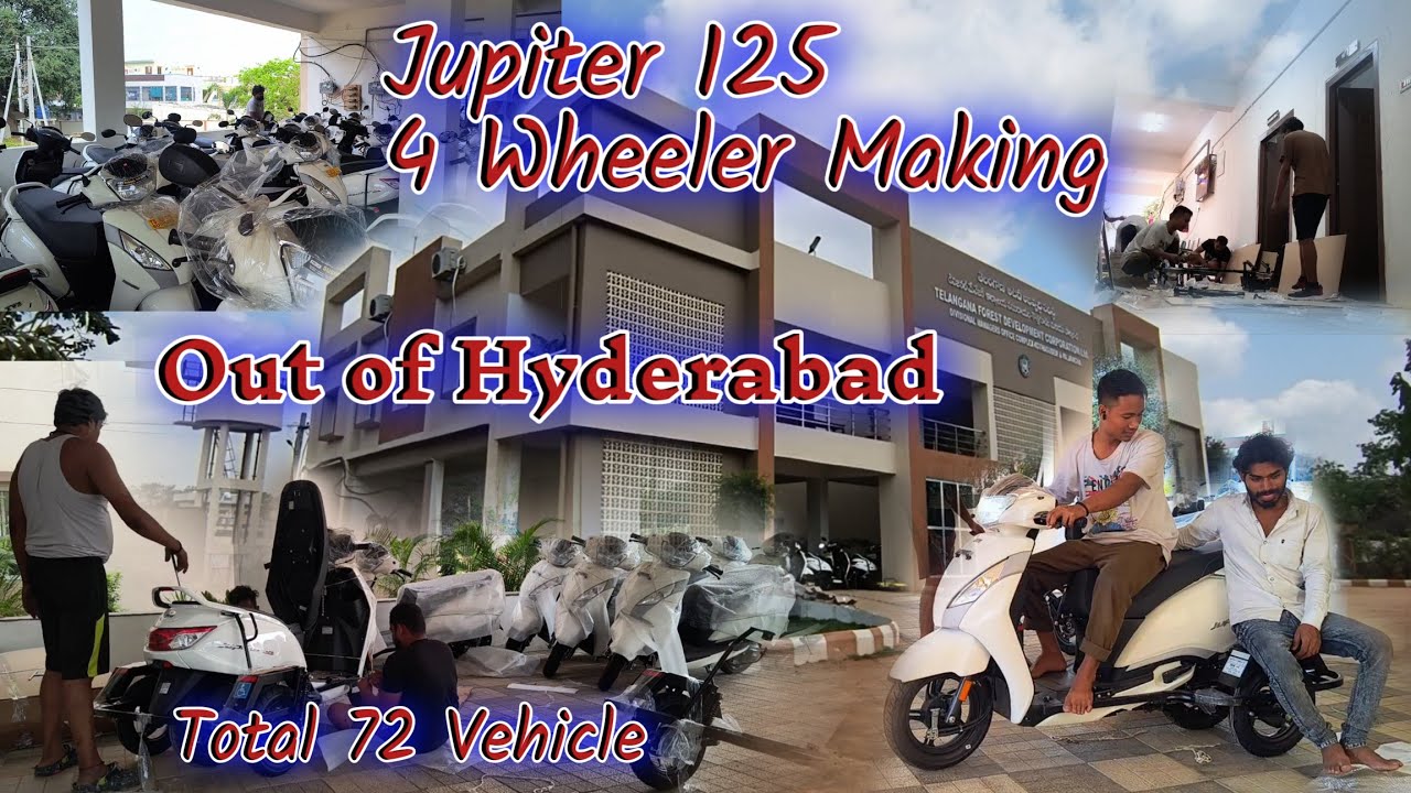 Hyderabad Garna // Gari fiting// 4 wheeler Vehicles Sun 4 ni Habapari ...
