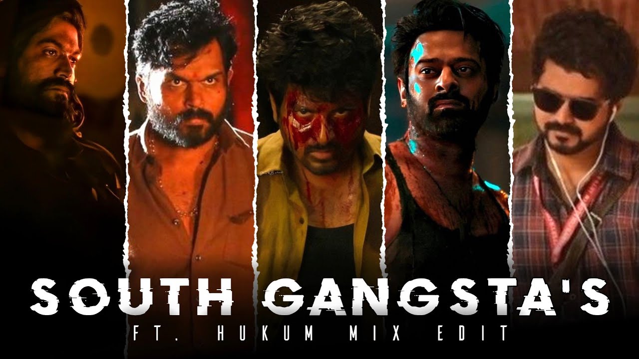 South Actor's ft. Hukum [4k Edit] | Madas Edits - YouTube