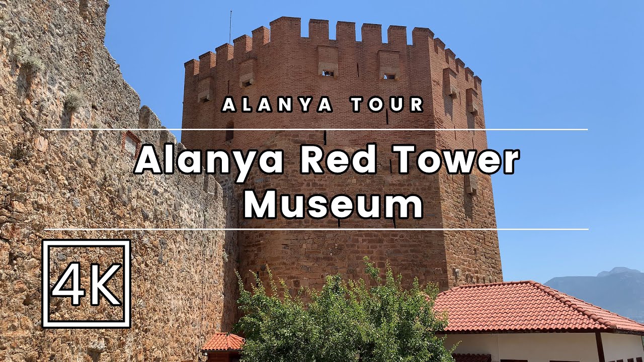 Alanya - Walking in Red Tower Museum - YouTube