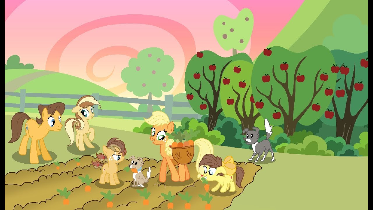 MLP [Next Gen] Apple garden (Base Edit) - YouTube