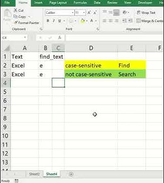 Find vs Search | Excel - YouTube