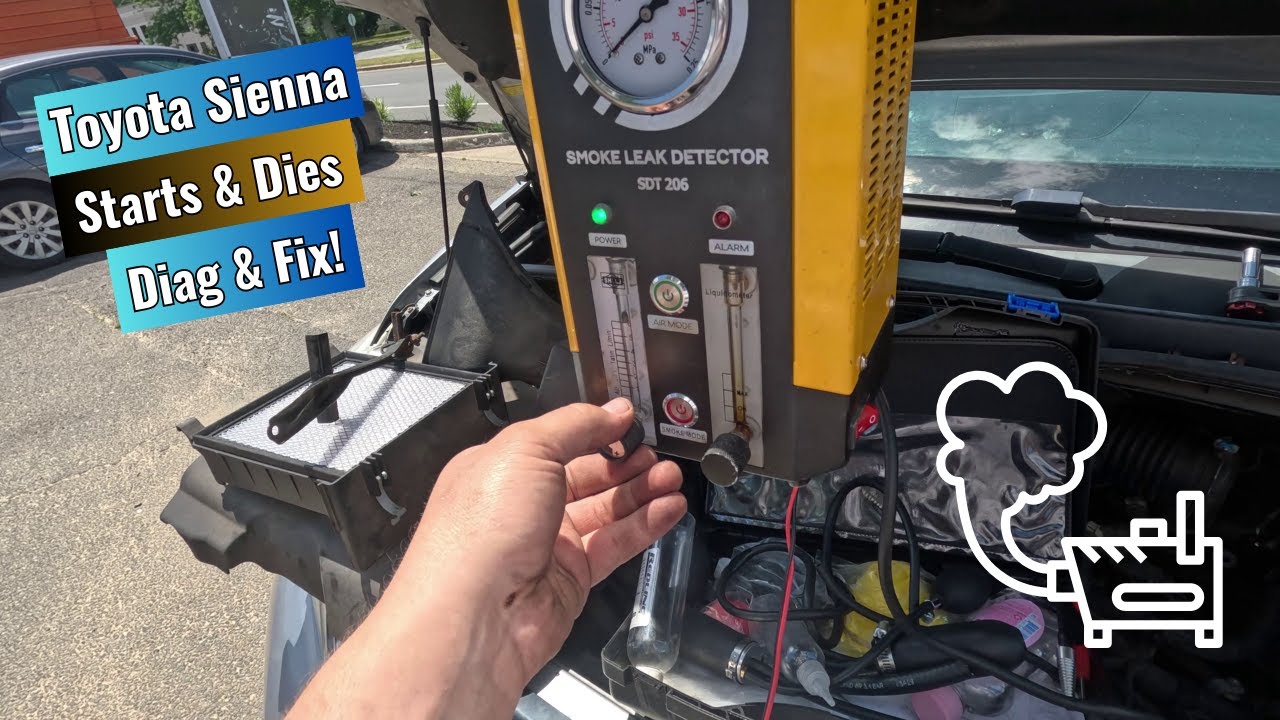 2015 Toyota Sienna - Starts & Stalls! Diag & Easy Fix! (VDIAGTOOL ...