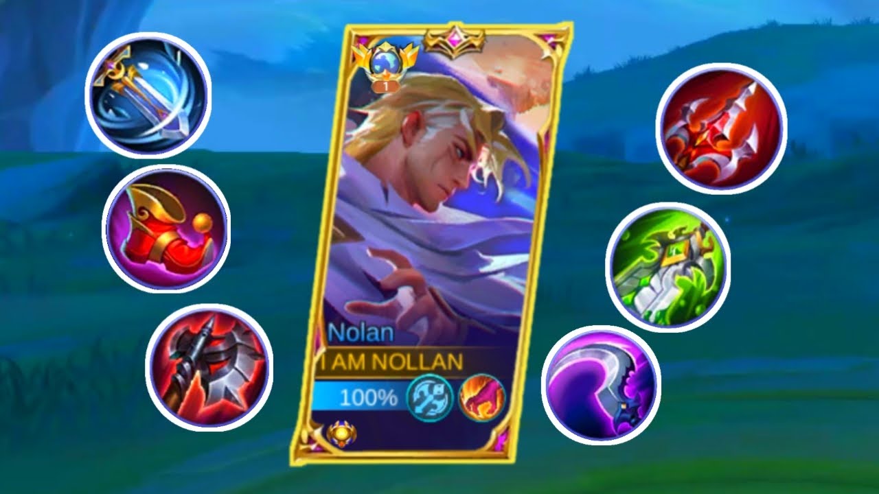 ITEM BUILD NOLAN | NEW HERO NOLAN | GAMEPLAY NOLAN - MOBILE LEGENDS ...