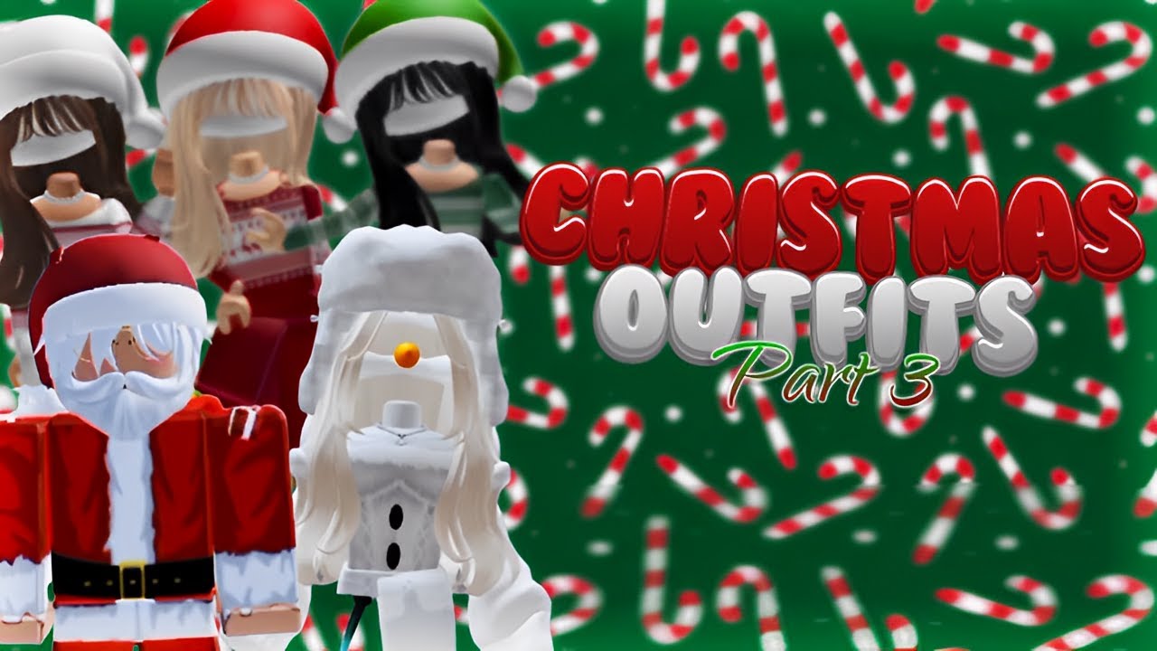 Part 3 | Roblox Christmas Outfit ideas 2022 🎅☃️ - YouTube