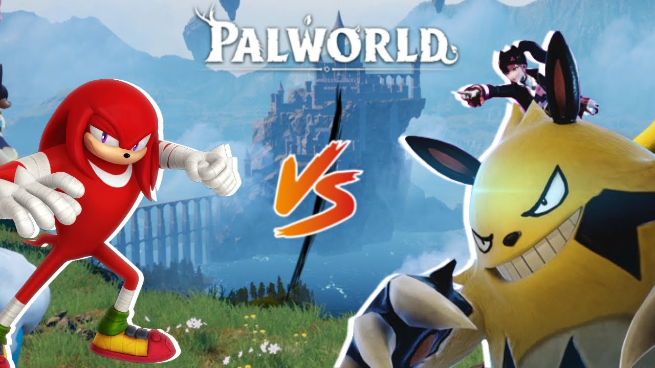 Fighting the First Boss in Palworld! - YouTube